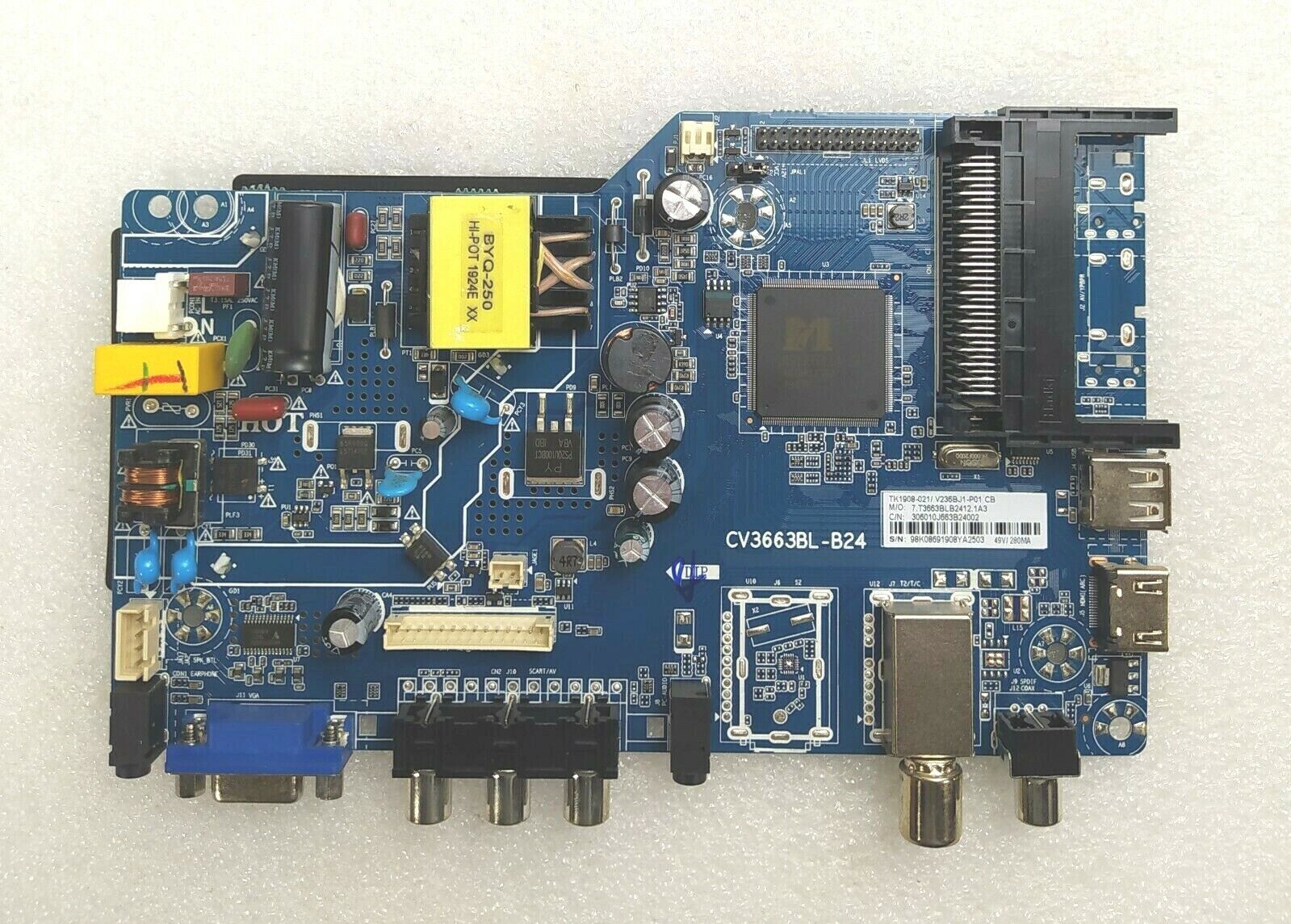 CV3663BL-B24 - Display V236BJ1-P01 - TD Systems K24DLX9H